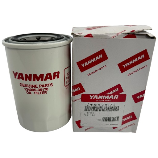 124085-35170 | Yanmar Oil Filter | 1GM | 2GM | 3GM | 3GMF
