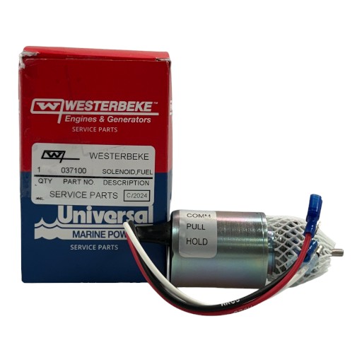 037100 | Westerbeke Fuel Shut-Off Solenoid | 20B Two | 30B Three